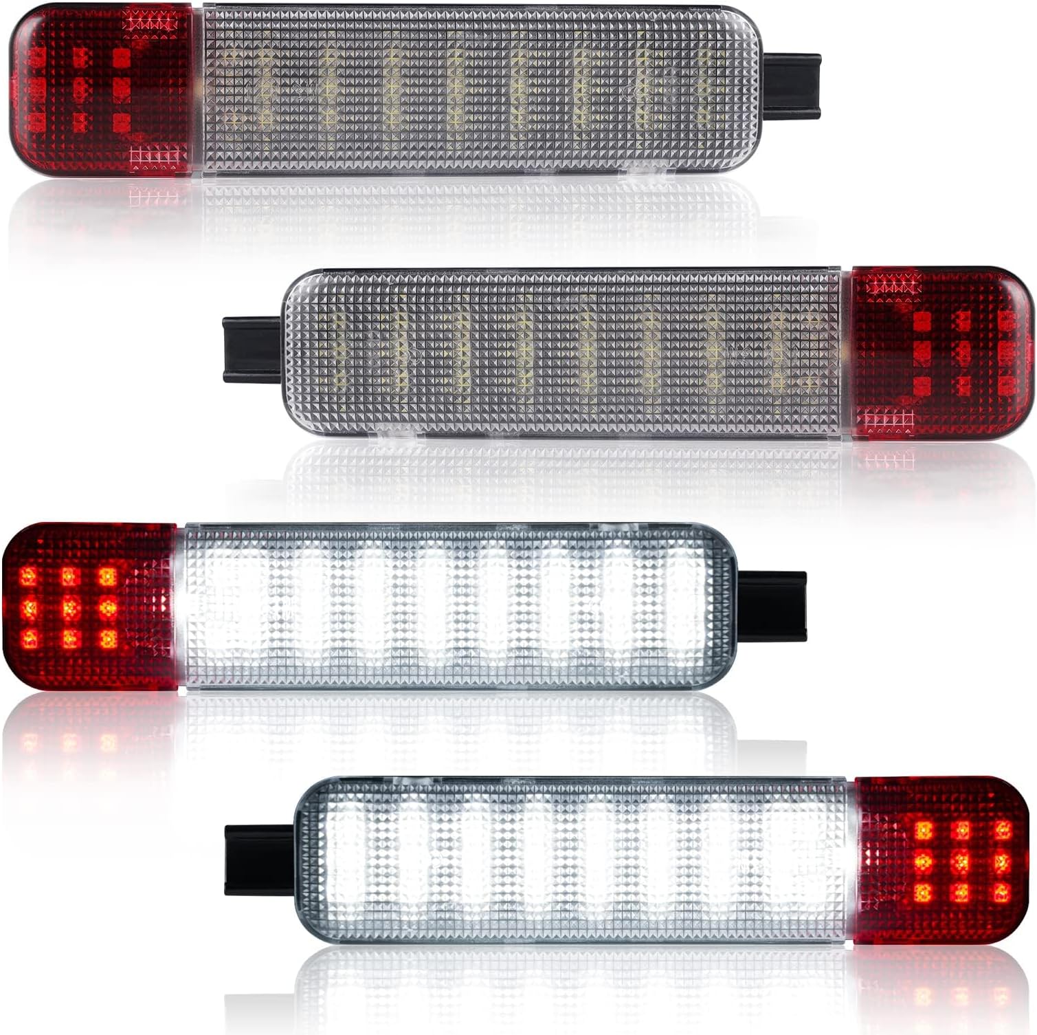 Amazon.com: Slykew 2 PCS Car Interior Door LED Light, 12V Waterproof PC ...