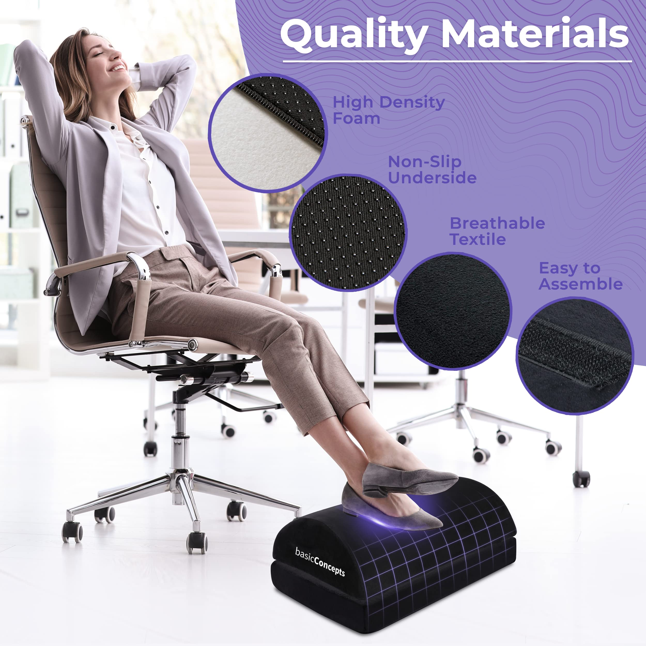 Foot Rest for Under Desk at W...B0BBH8N1ZX | Encarguelo.com