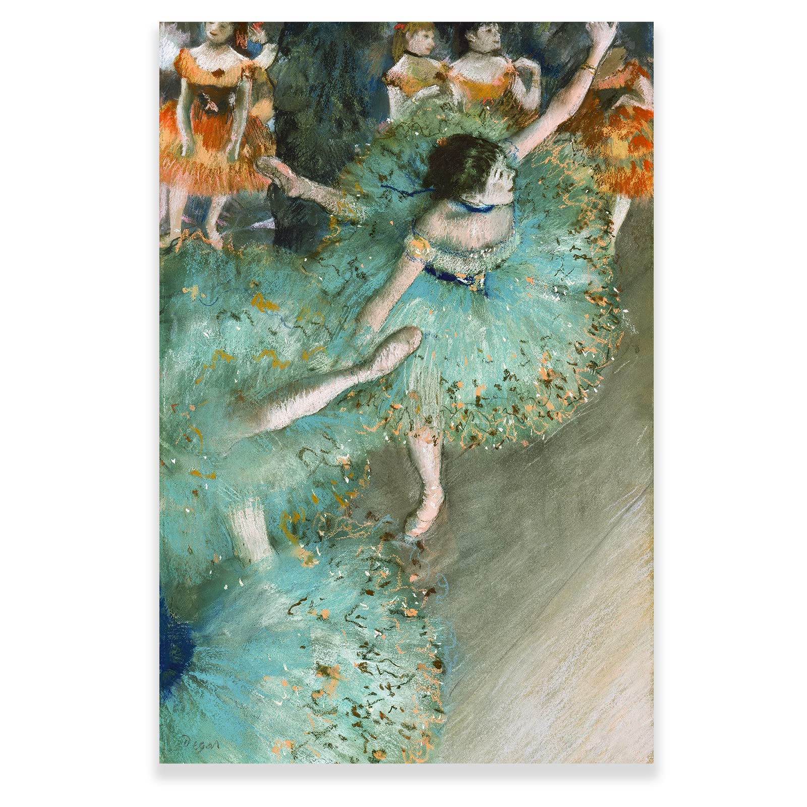 Edgar Degas The Green Dancer