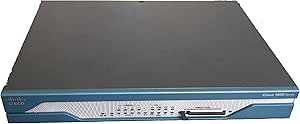 Cisco 1802 Integrated Services Router - Router + 8-port switch - DSL - EN, Fast EN - Cisco IOS ...