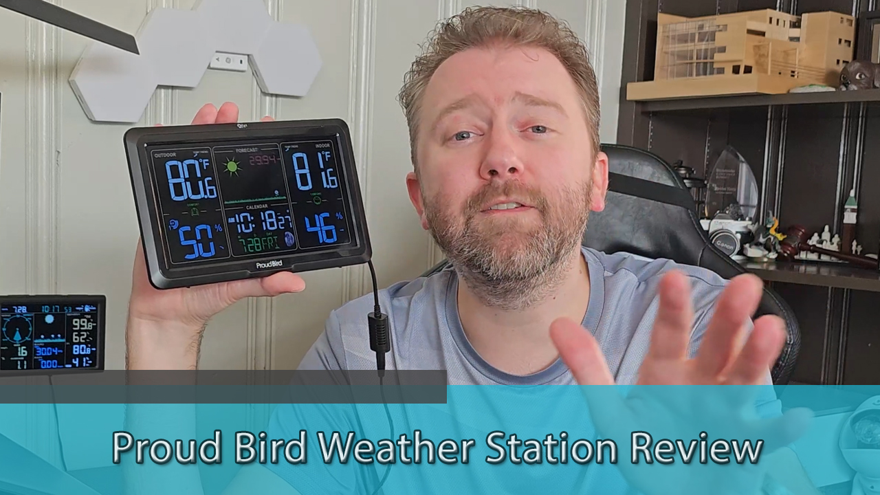Watch Proud Bird Weather Station - Review on Amazon Live