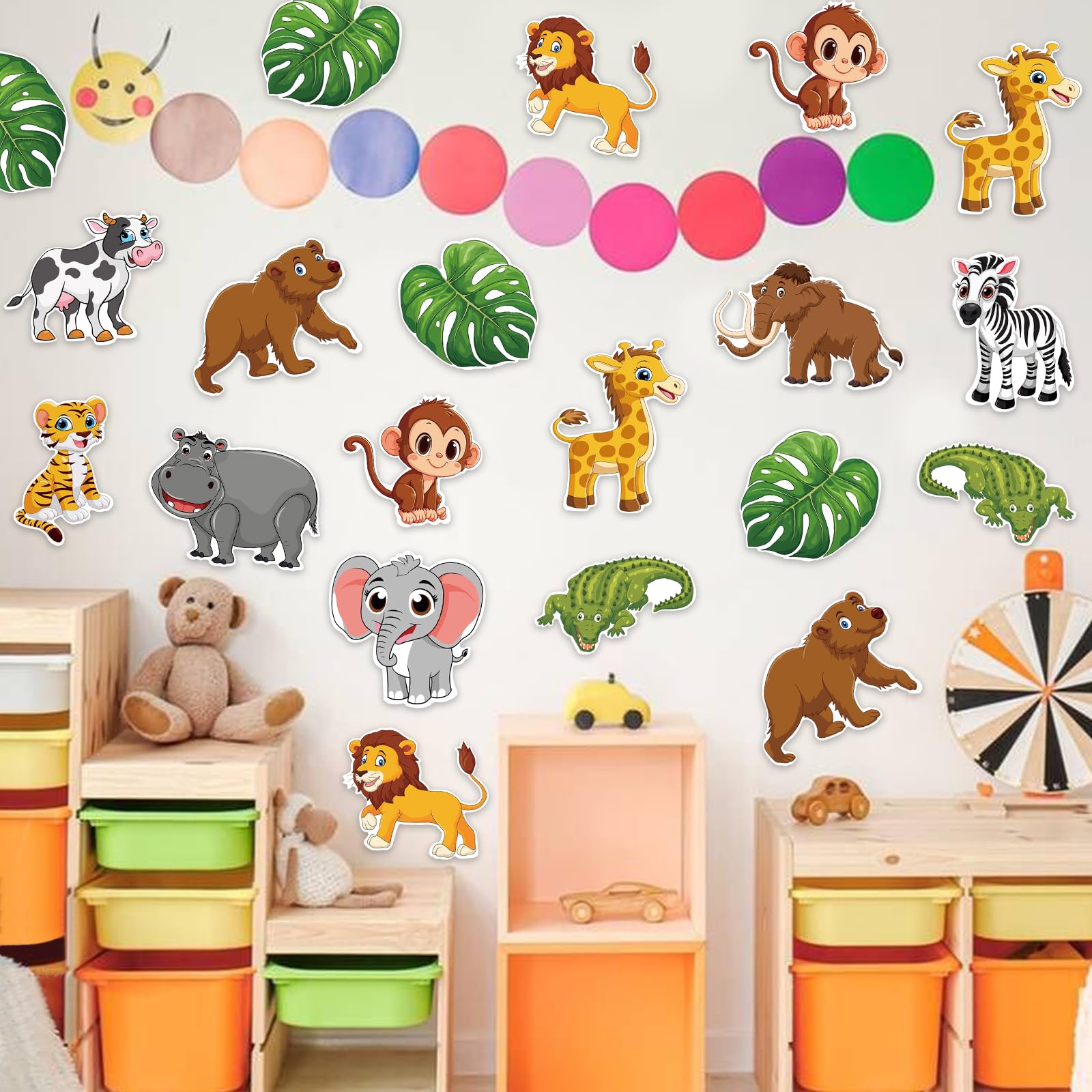 Large Jungle Animal Cutouts