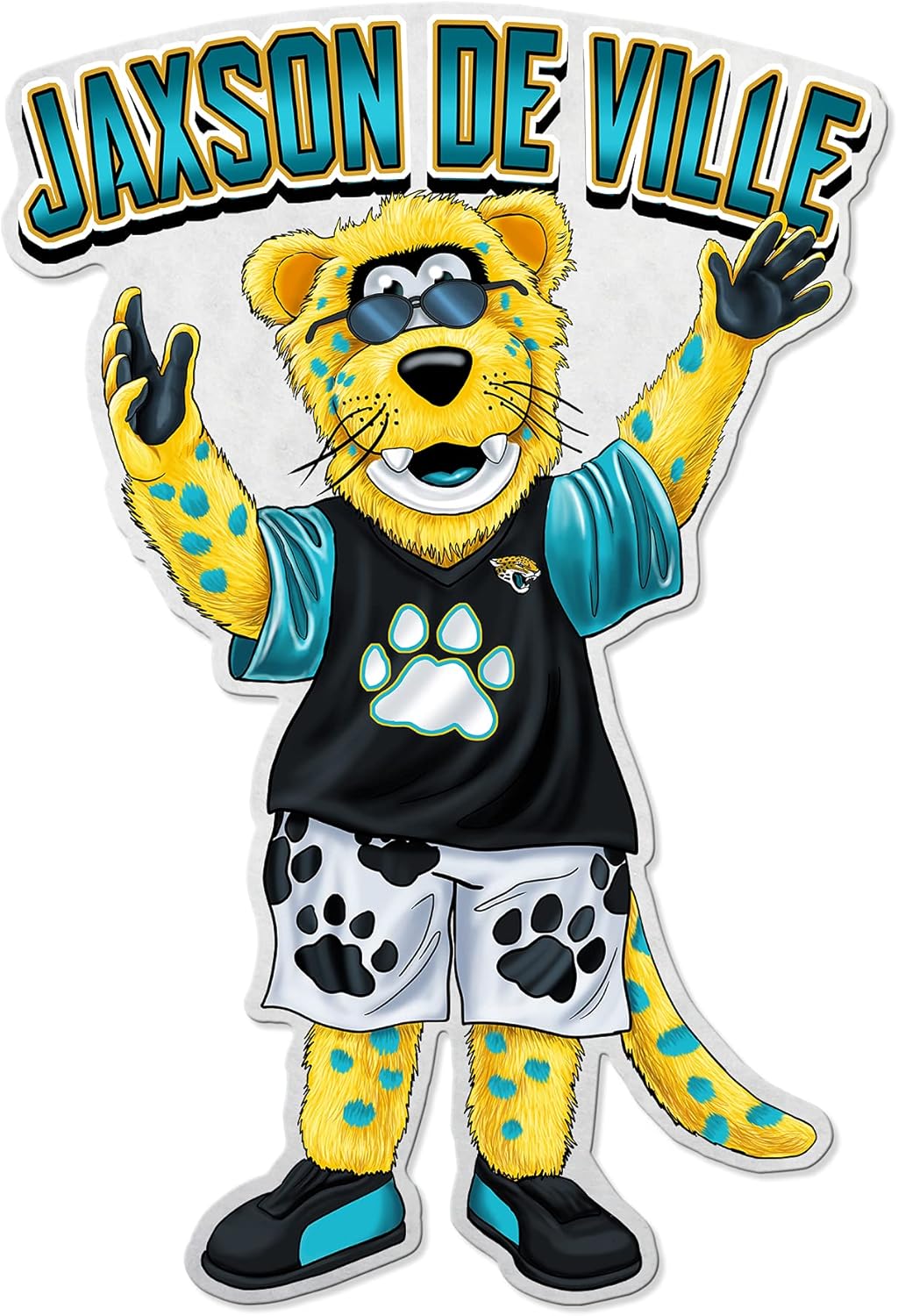 Rico Industries NFL Football Mascot Shape Cut Pennant - Home and Living ...