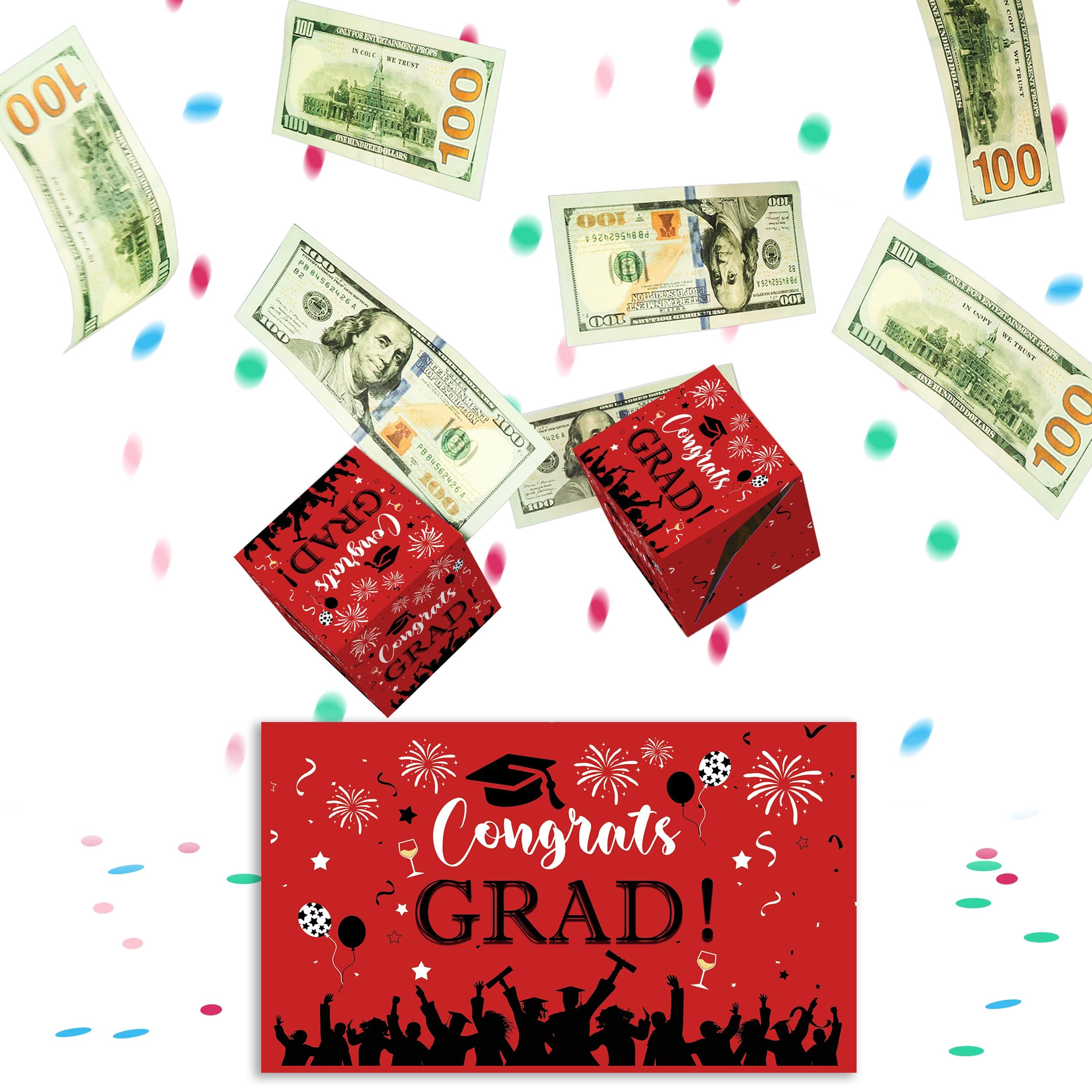 Amazon.com: Graduation Exploding Money Gift Boxes Graduation Money Box ...
