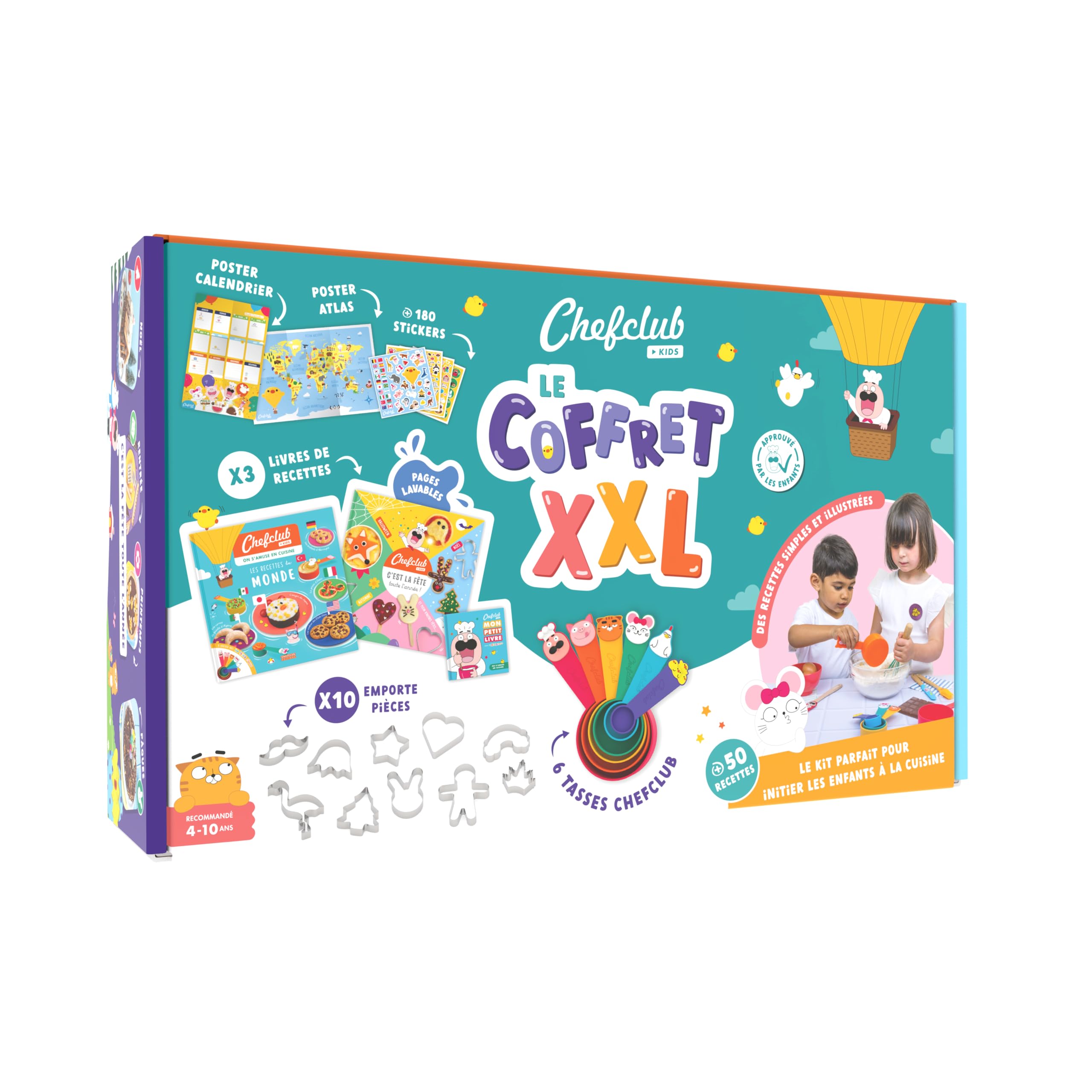 Coffret XXL Le petit cuistot: Coffret XXL Le petit cuistot : Chefclub ...