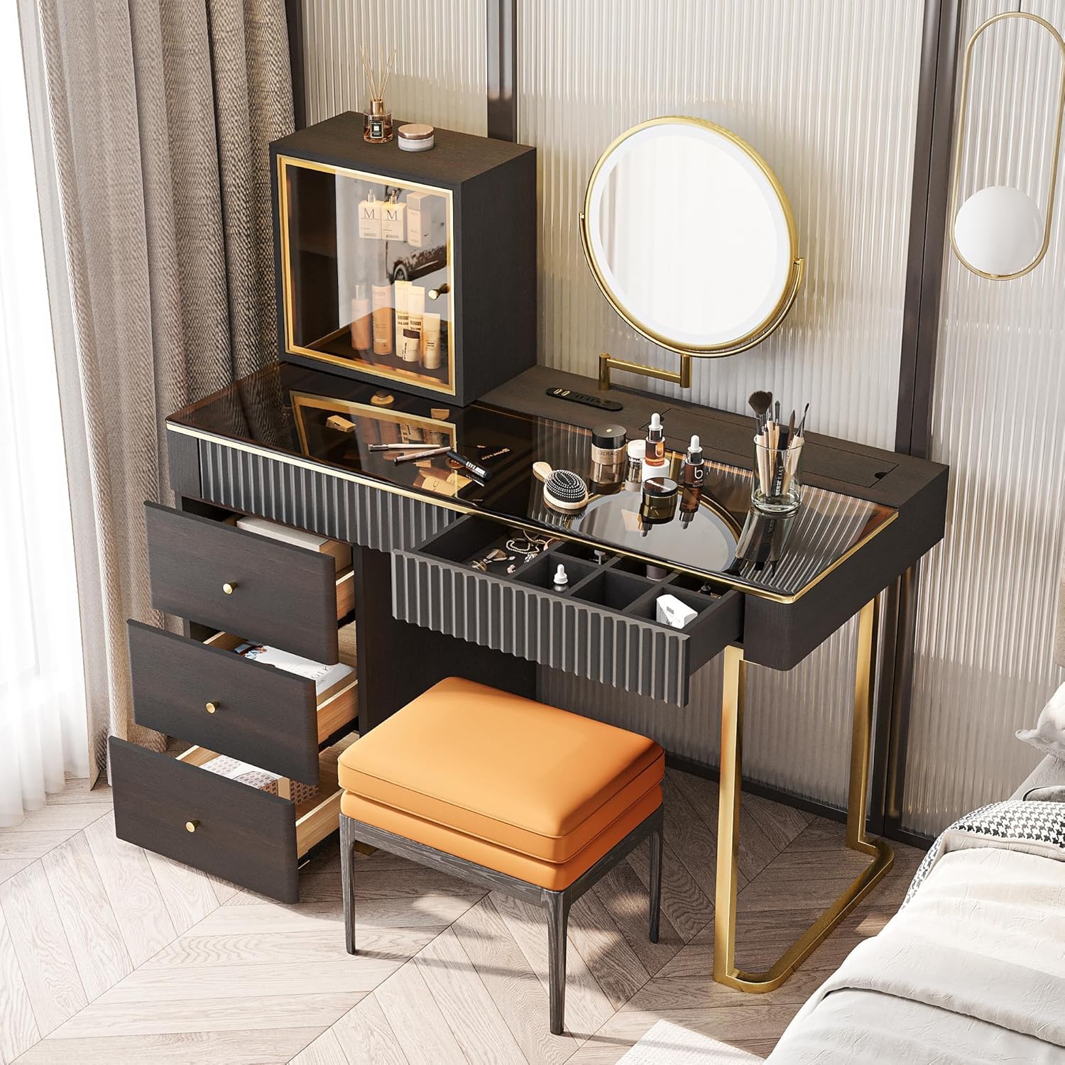 Modern Makeup Table