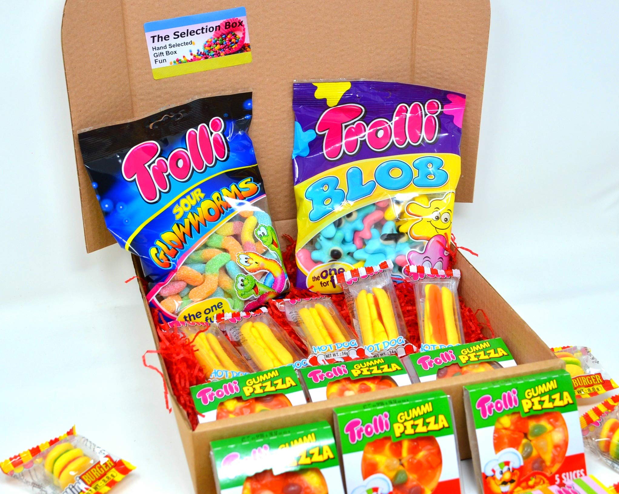 Buy Trolli Sweet Selection Box Burgers Pizza Fruit Cake Hot Dogs Sour ...