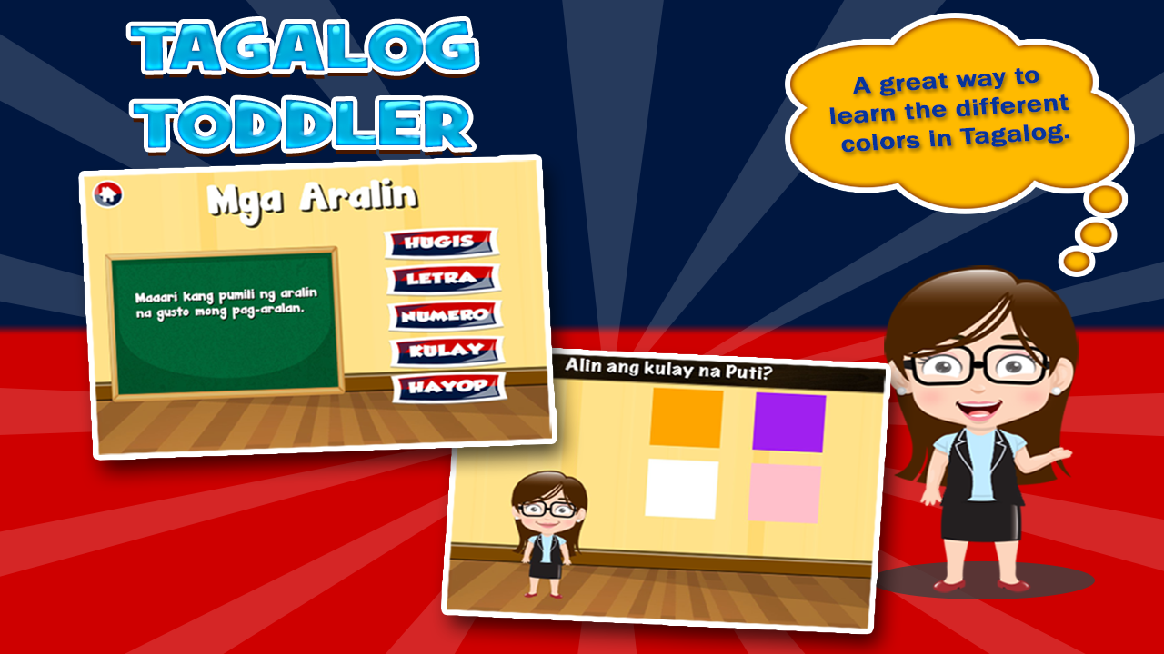 Tagalog Toddler Games for Kids - Application sur Amazon Appstore