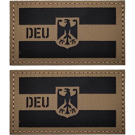 Amazon.com: IR Flecktarn Germany Flag Deutschland Flagge Adler 2x3.5 ...