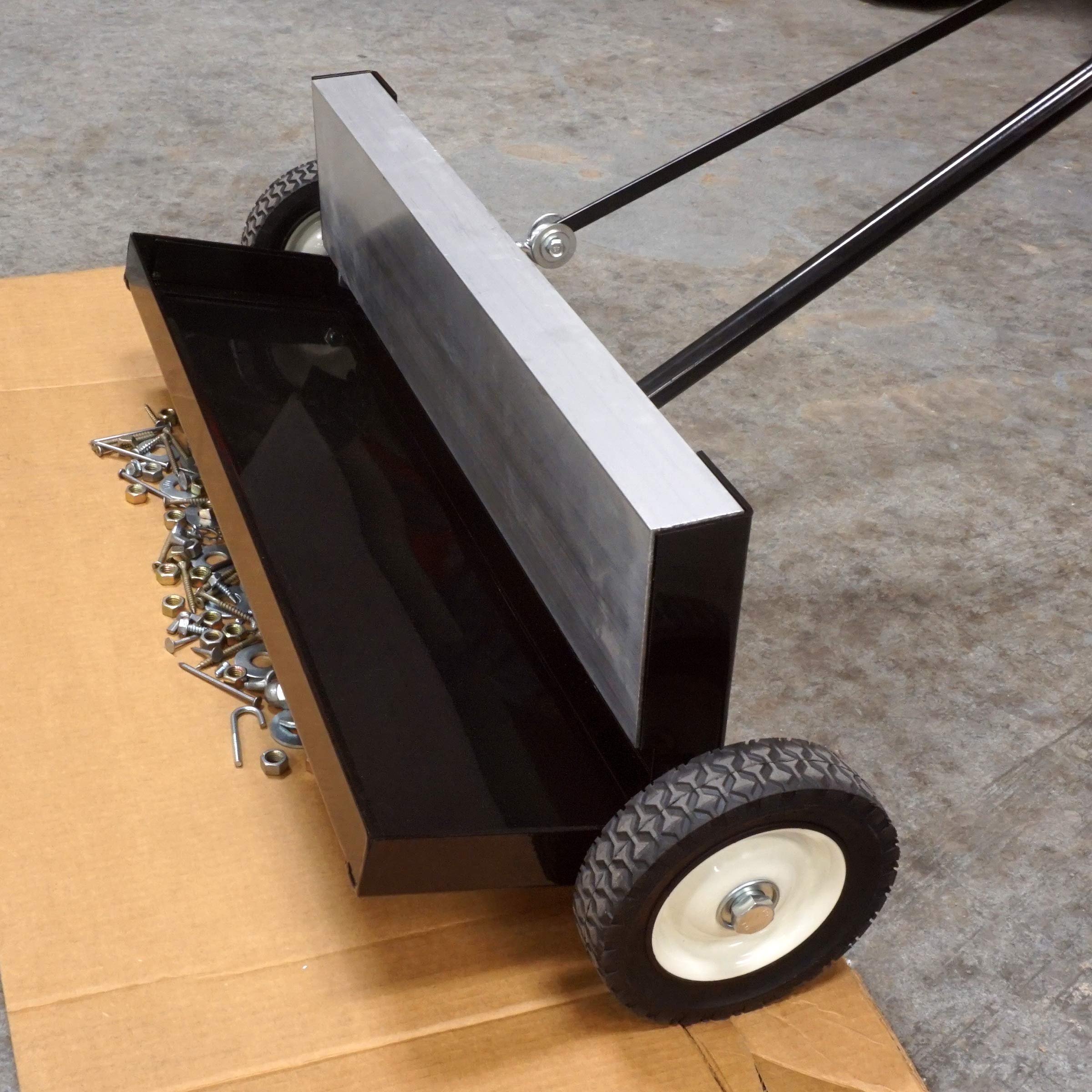 Master Magnetics Heavy Duty Magnetic Sweeper - Heavy Duty Push-Type ...