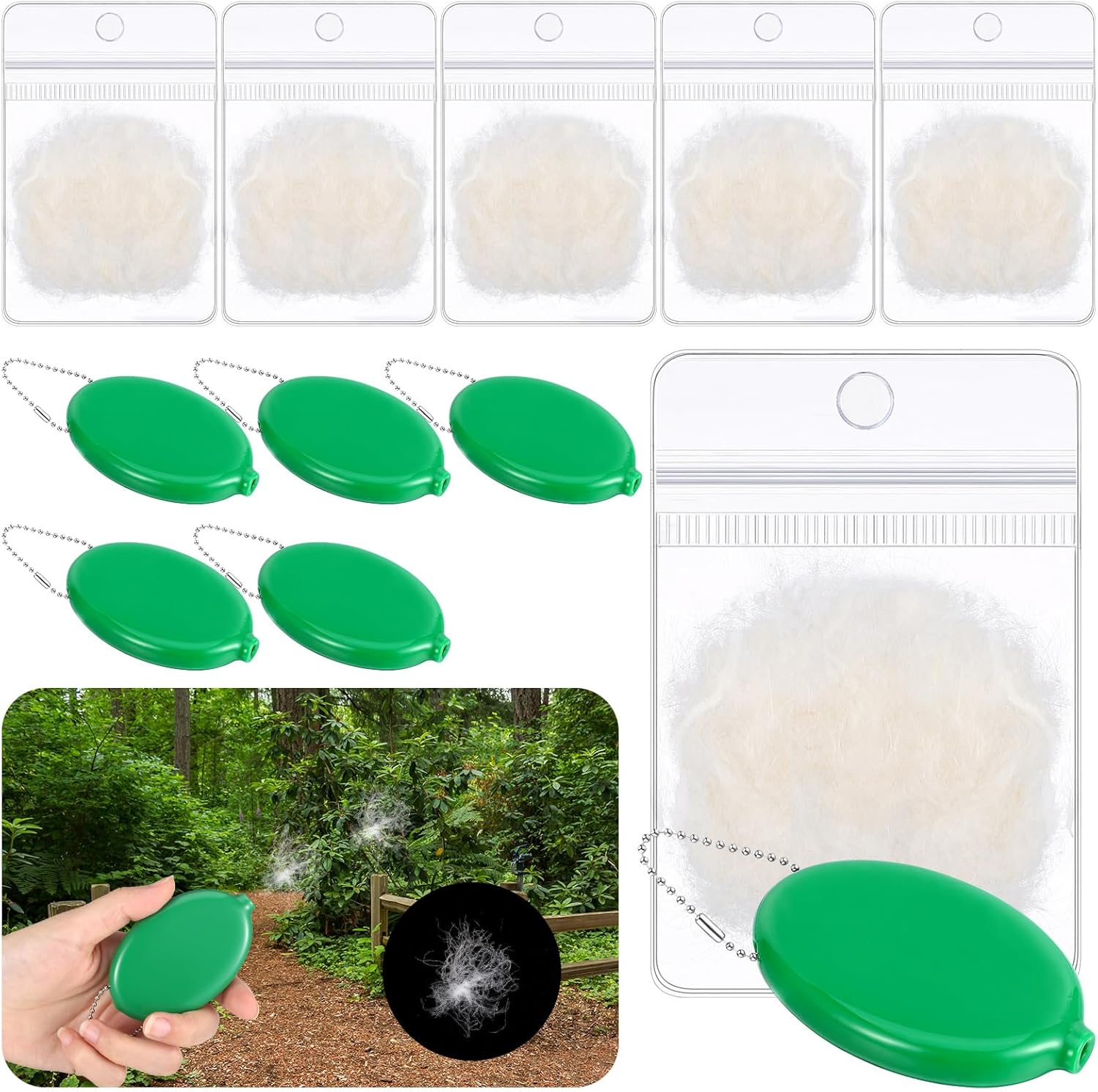 Amazon.com: Seenelling 6 Set Wind Direction Indicators Wind Detector ...