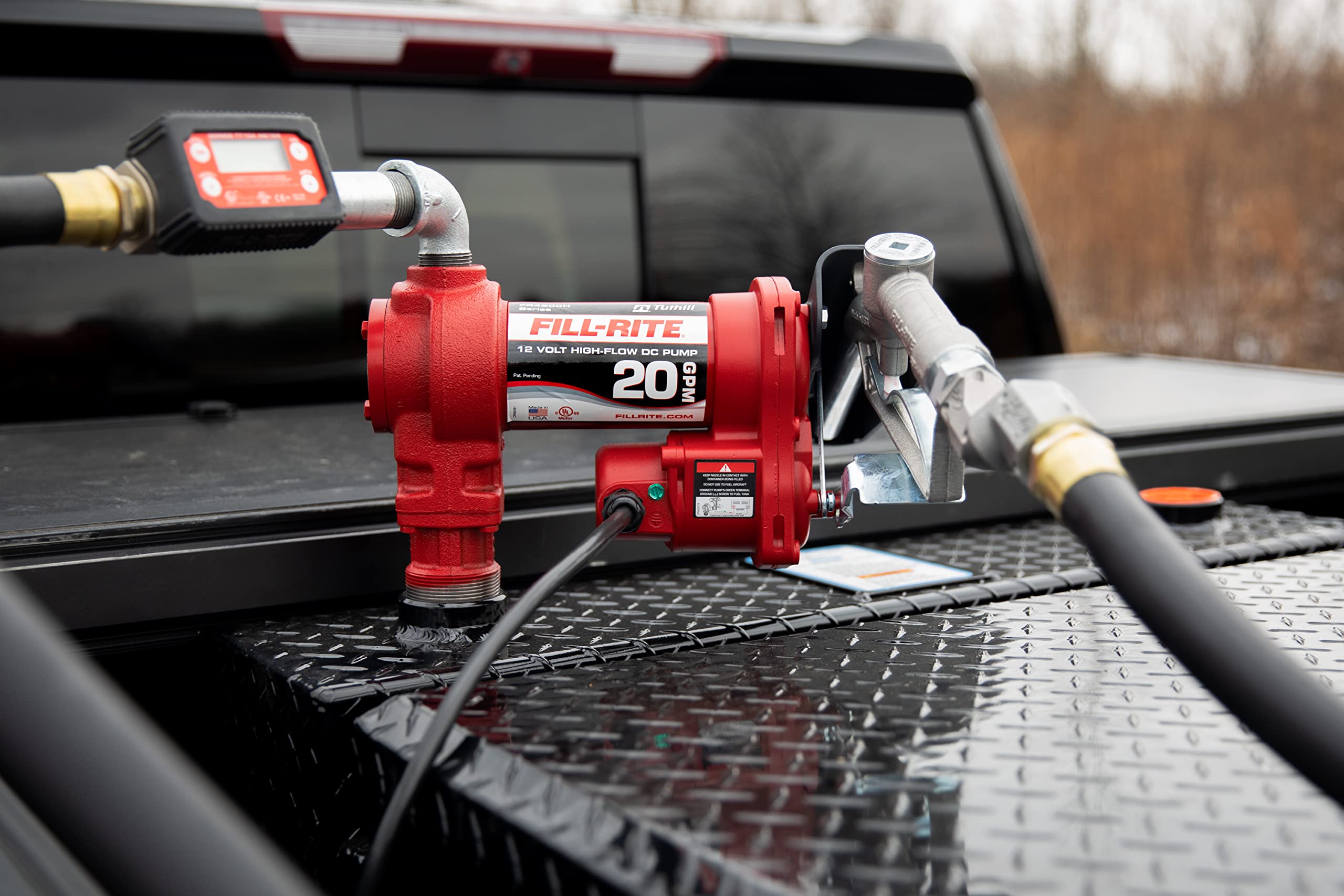 Snapklik.com : Fill-Rite FR4219H 12V 20 GPM Fuel Transfer Pump