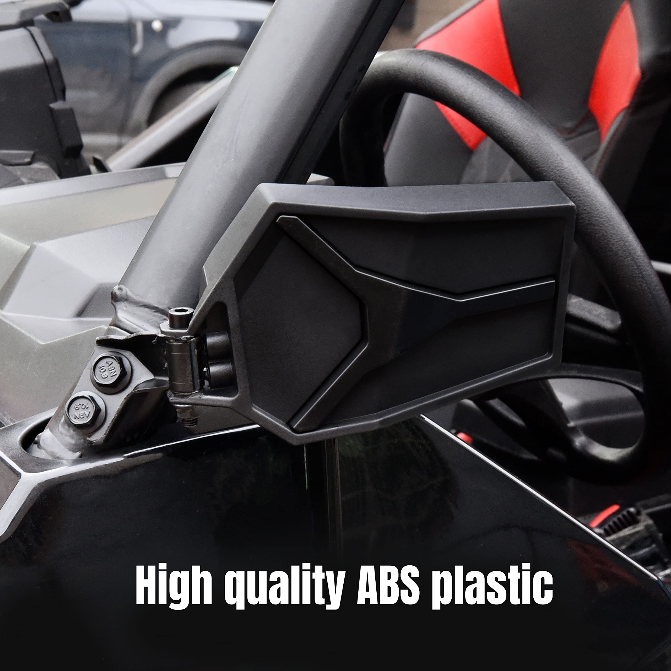Snapklik.com : SAUTVS Adjustable Rearview Side Mirrors For Polaris ...