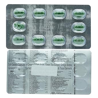 Romega - 4G - Strip of 10 Capsules : Amazon.in: Health & Personal Care