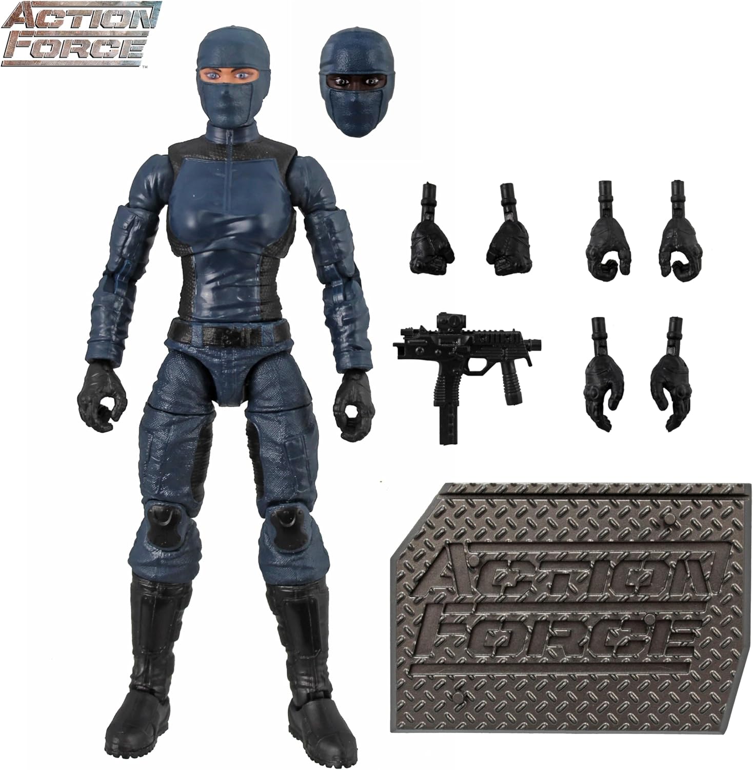 Amazon.com: Action Force Valaverse Riot Warfare (Female) Trooper ...
