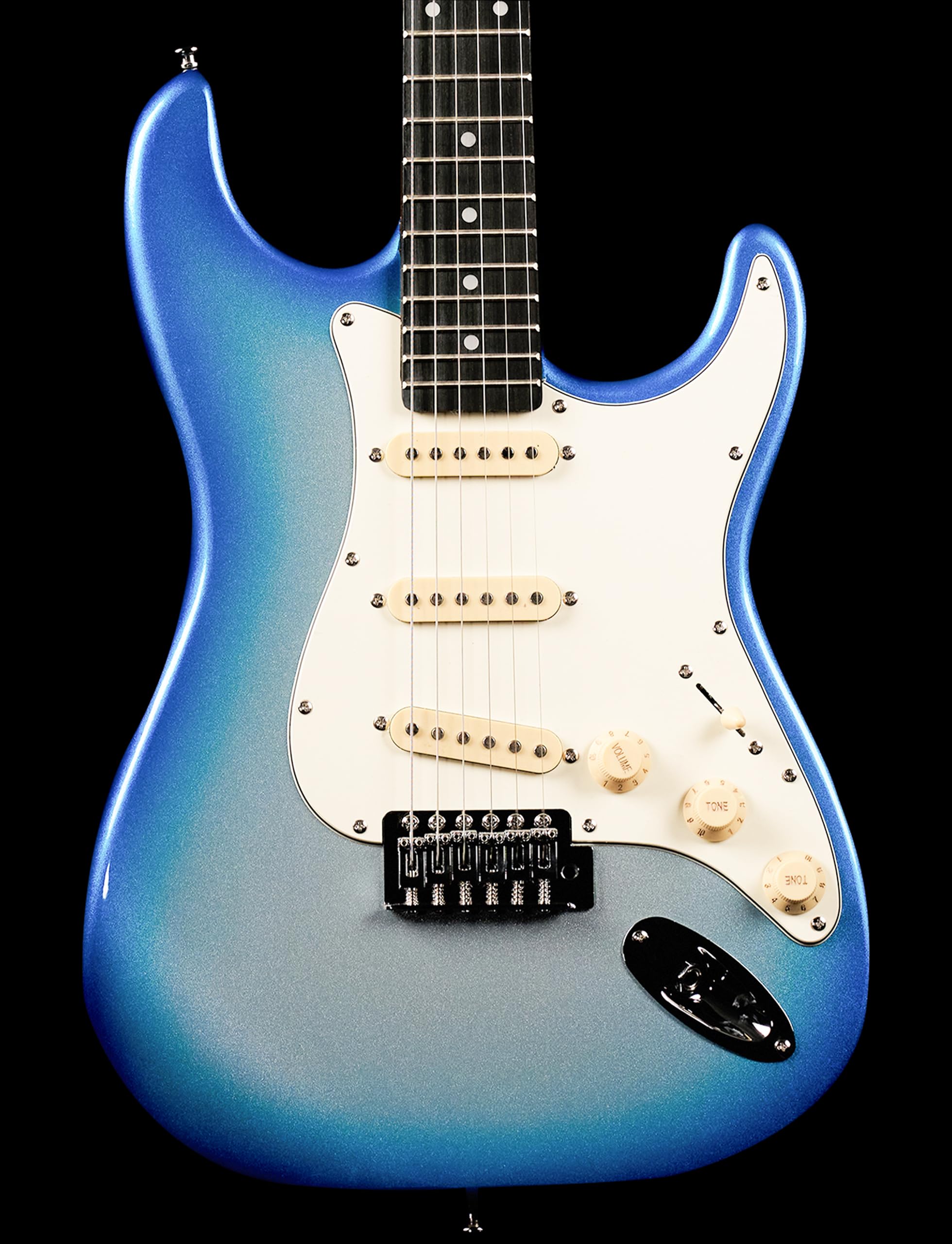 Snapklik.com : Sycamore Body Electric Guitar, Carbonized Maple Neck ...