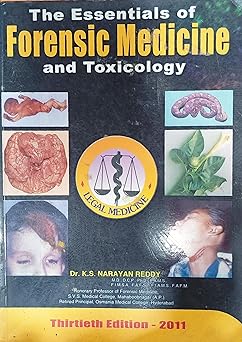 Buy The Essentials of Forensic Medicine and Toxicology 30th Edition Dr ...