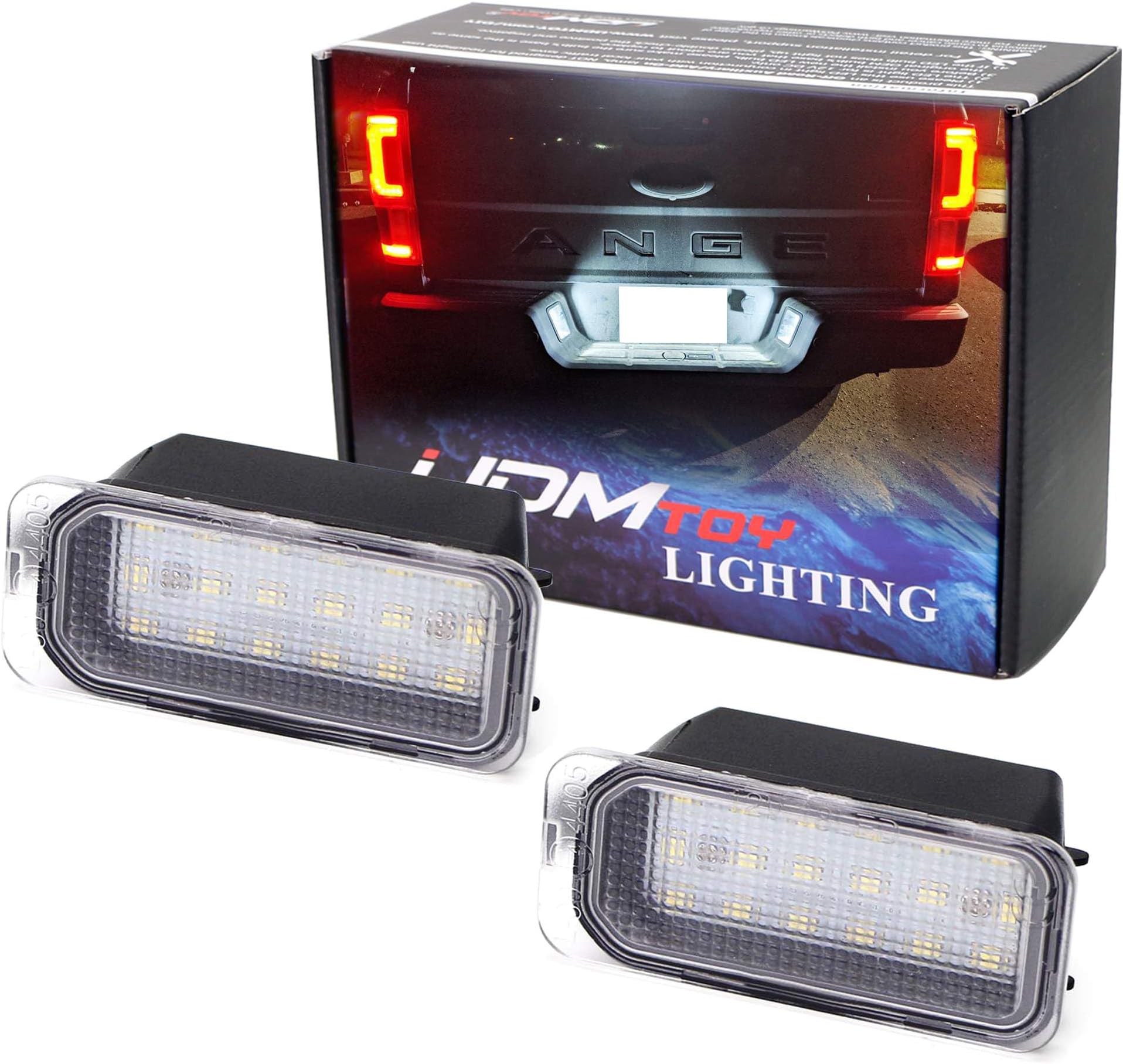Amazon.com: iJDMTOY OEM-Fit 3W Full LED License Plate Light Kit ...