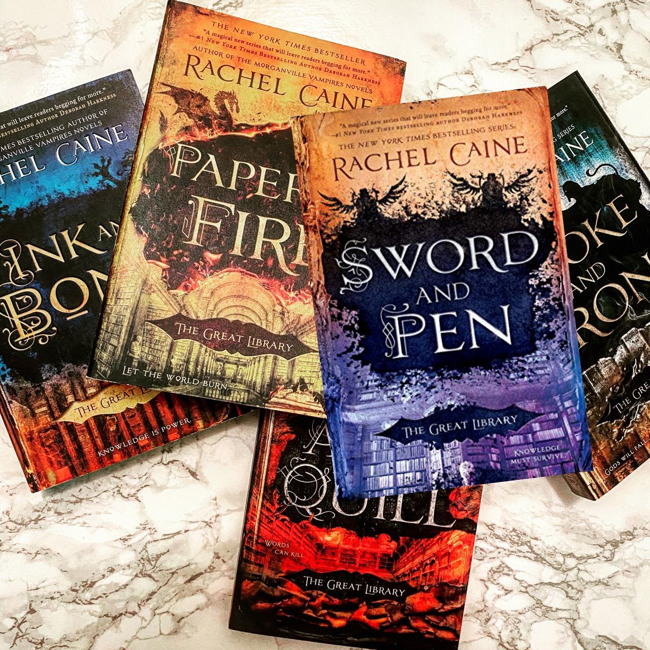 Amazon.com: Sword and Pen (The Great Library Book 5) eBook : Caine ...
