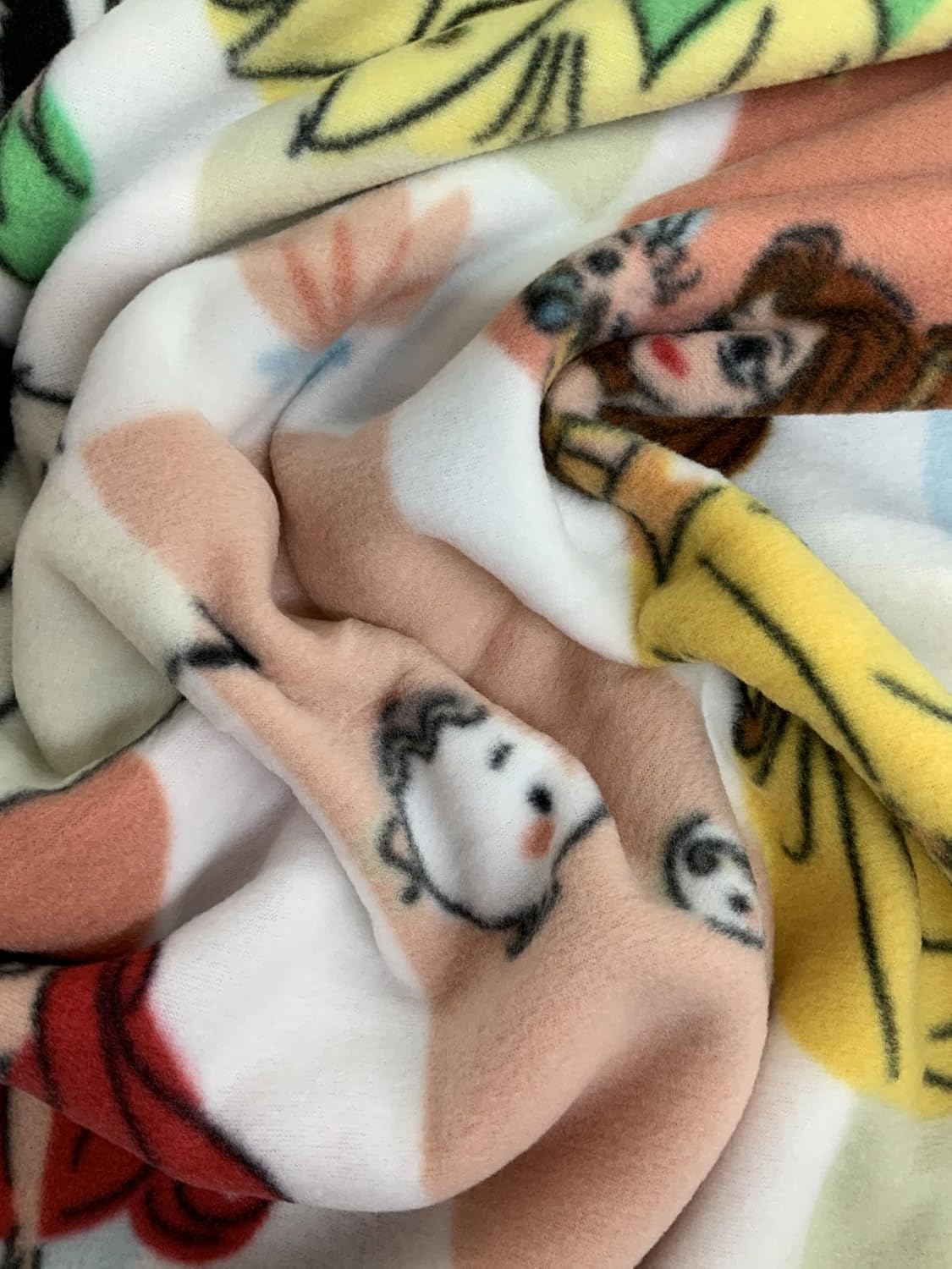 Amazon.com: 60" Wide Baby Princesses Fleece, Fabric Sold by The Yard