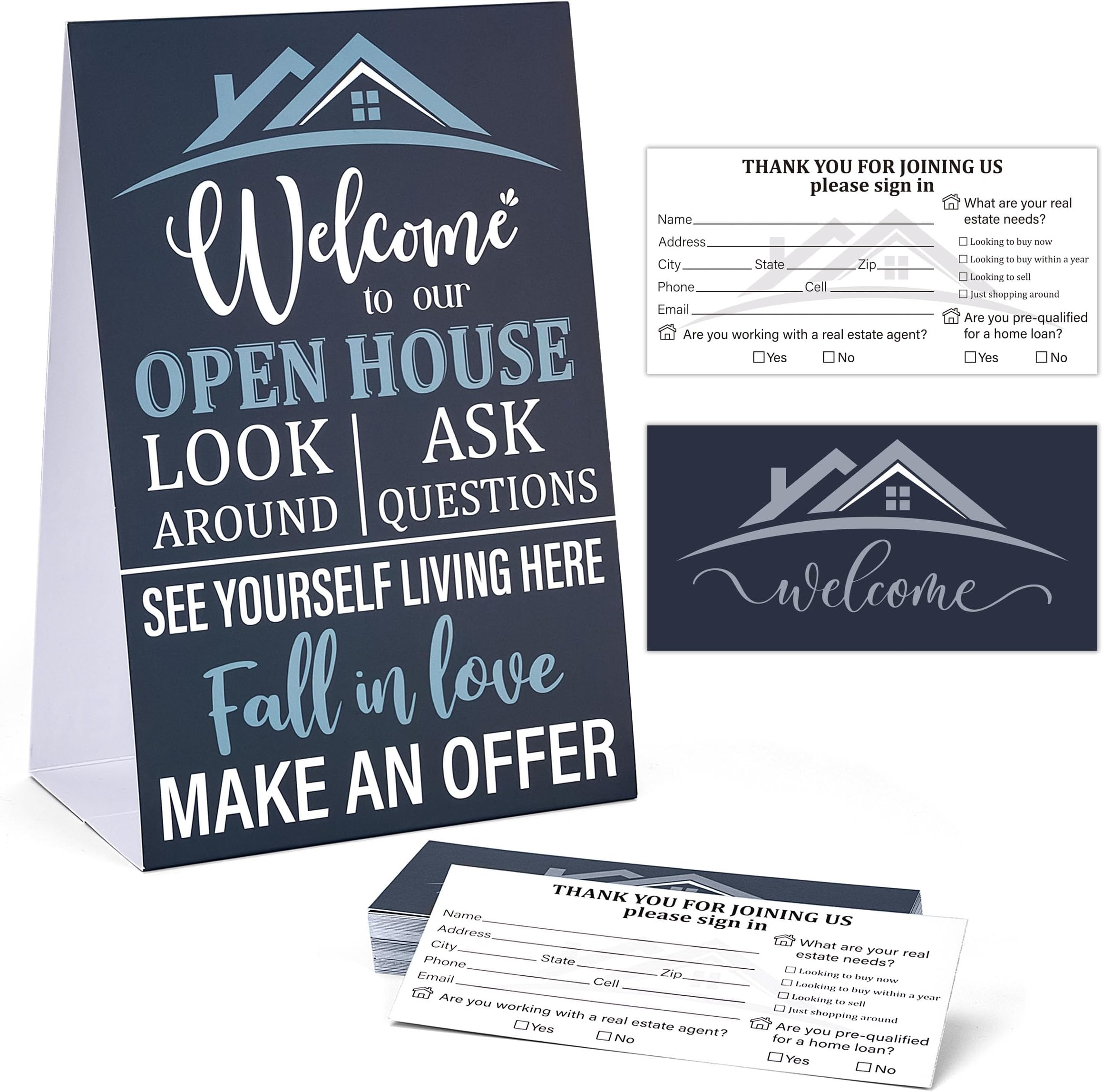 Amazon.com: Humyoun 100 Pcs Open House Door Hangers Water Bottle Hang ...