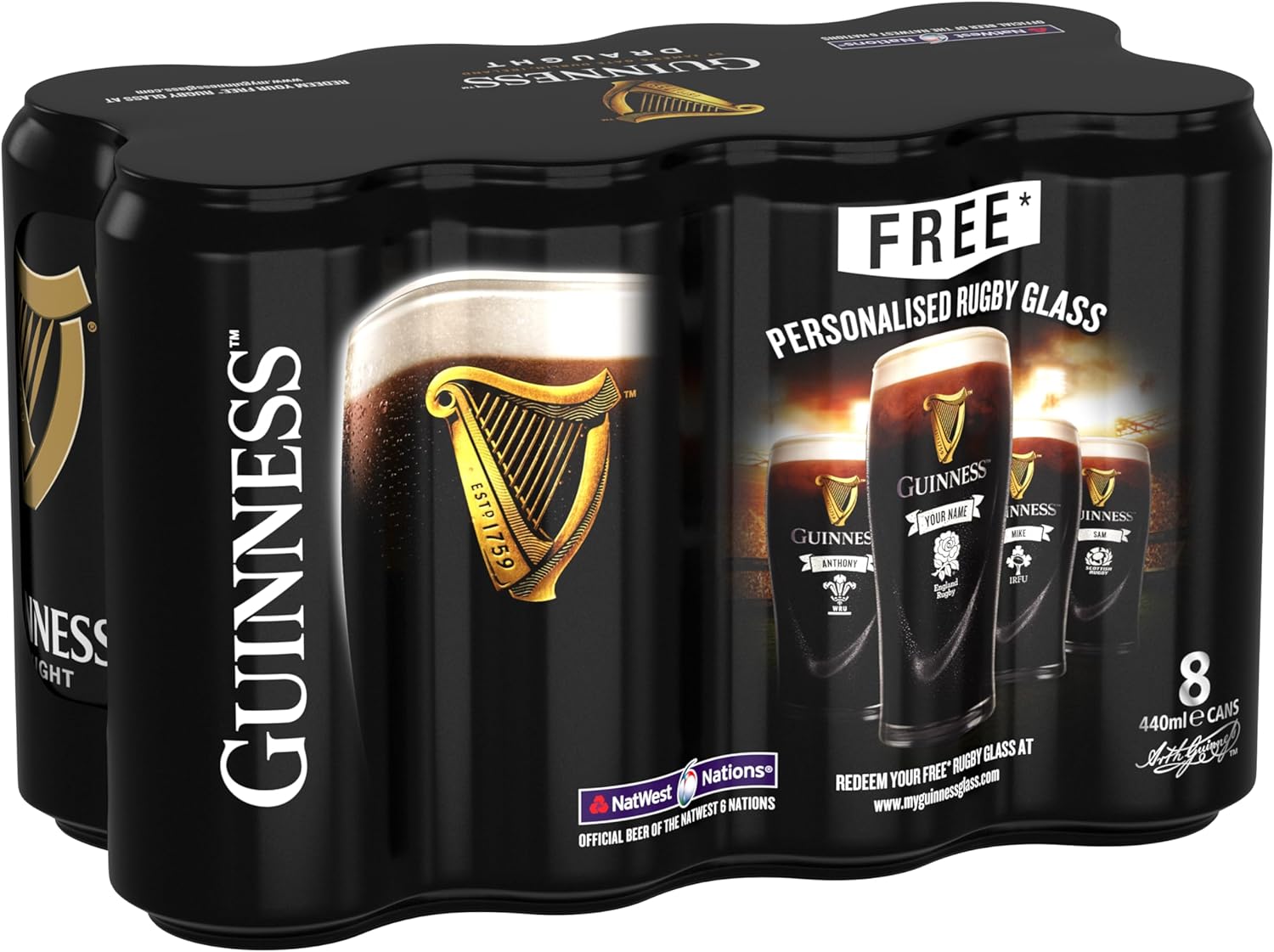 Guinness Cold Brew Coffee Beer 4%, 440ml can, 24 pack : Amazon.co.uk ...