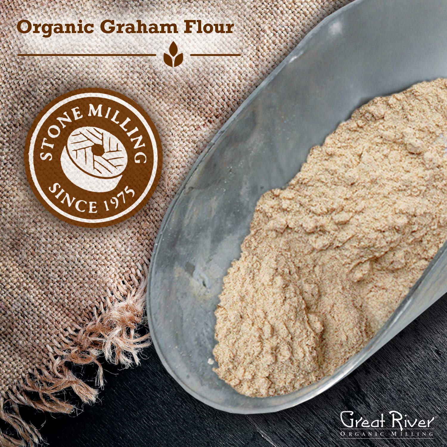 Snapklik.com : Great River Organic Milling, Bread Flour, Graham Flour ...