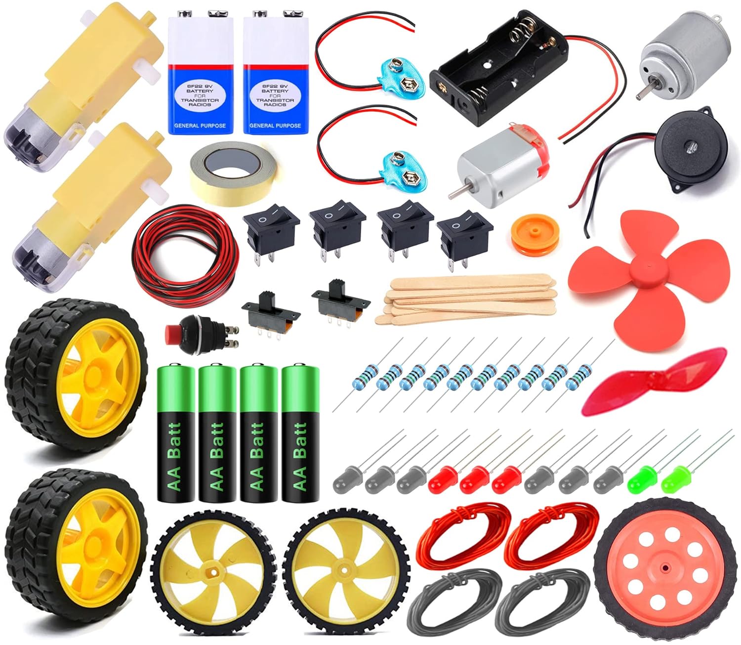 Buy Kit4Curious 110 Projects School Science Robotics Electronics ...
