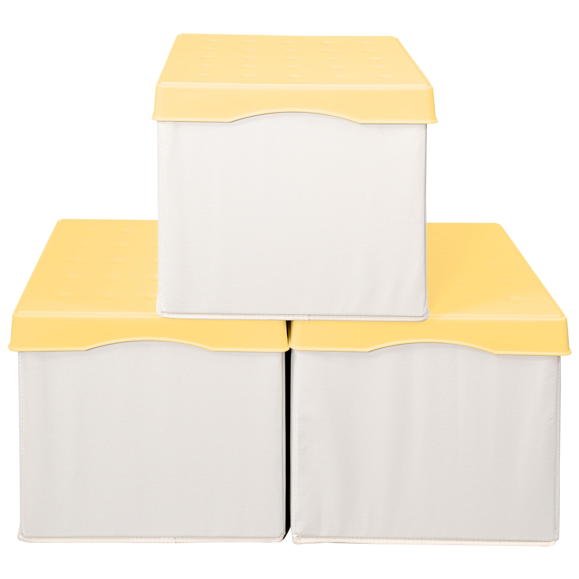 Amazon.com - STORAGEIDEAS Thick Stackable Storage Bins with Lids, 3 ...