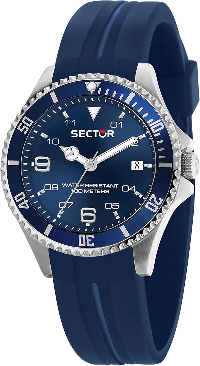 Sector No Limits Orologio Analogico Quarzo Uomo con Cinturino in ...