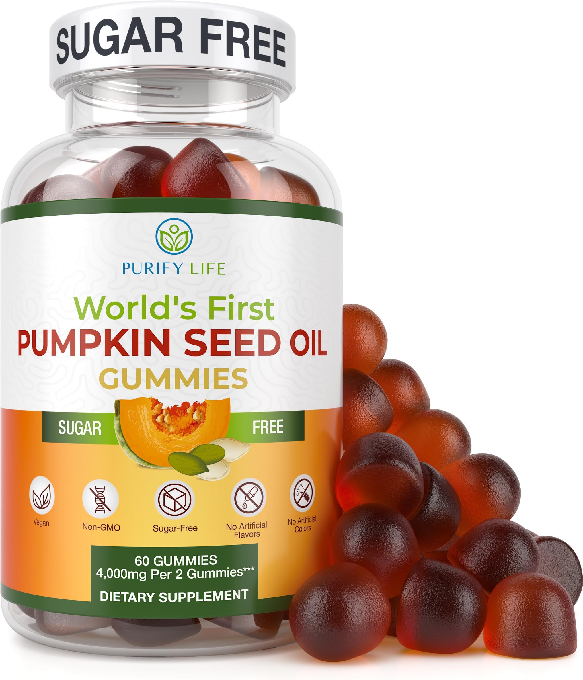 Amazon.com: Planetary Herbals Full Spectrum Pumpkin Seed Oil, Botanical ...