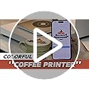 Amazon.com: EVEBOT Coffee Latte Art Machine EB-FC1 Food-Grade Coffee ...