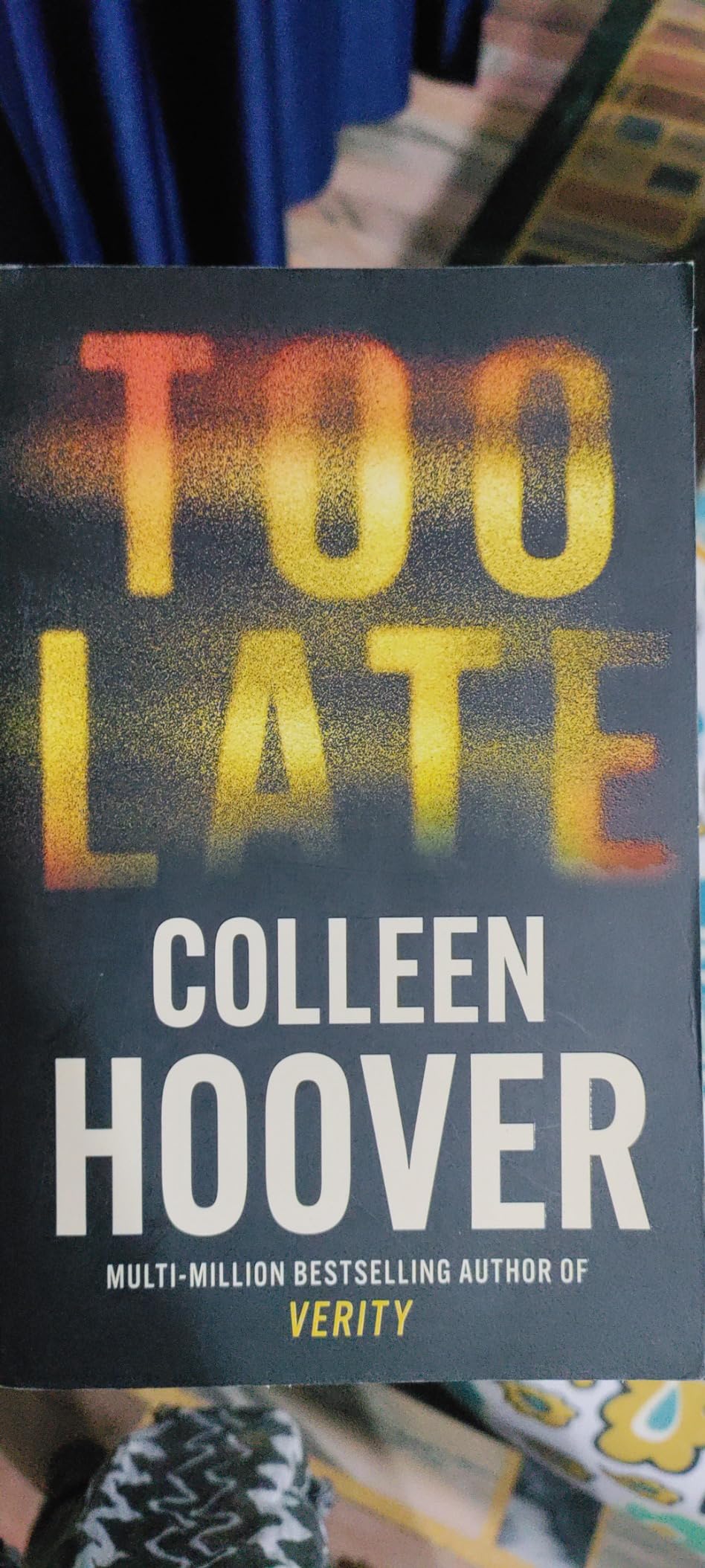 Too Late : Amazon.in: Books