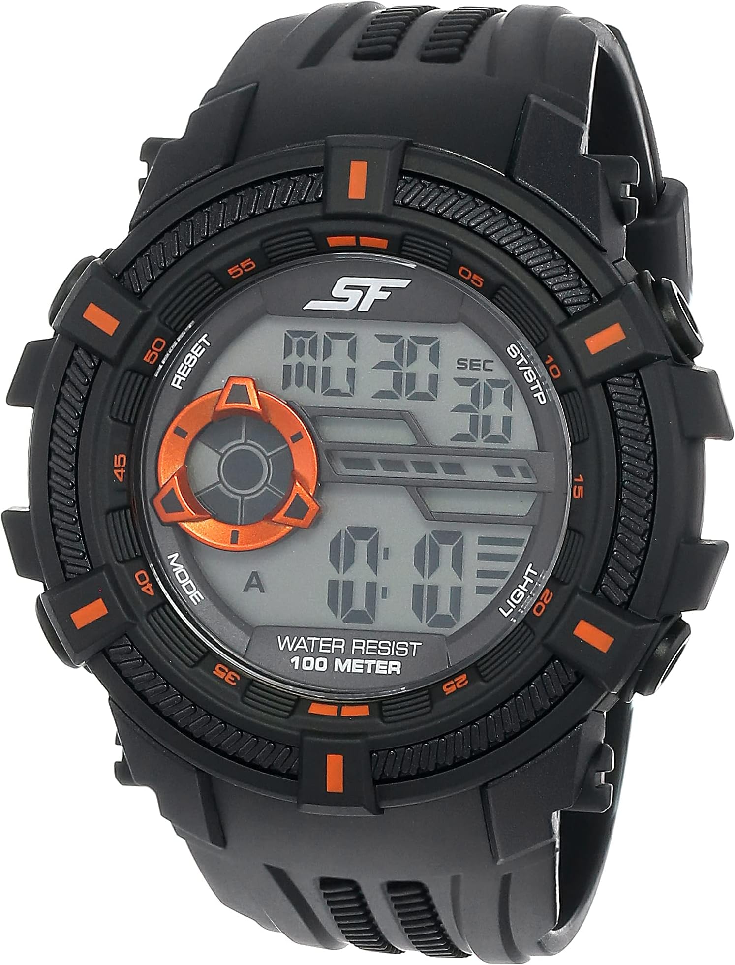 SF Digital Grey Dial Men's Watch-NL77080PP02/NN77080PP02/NP77080PP02 ...