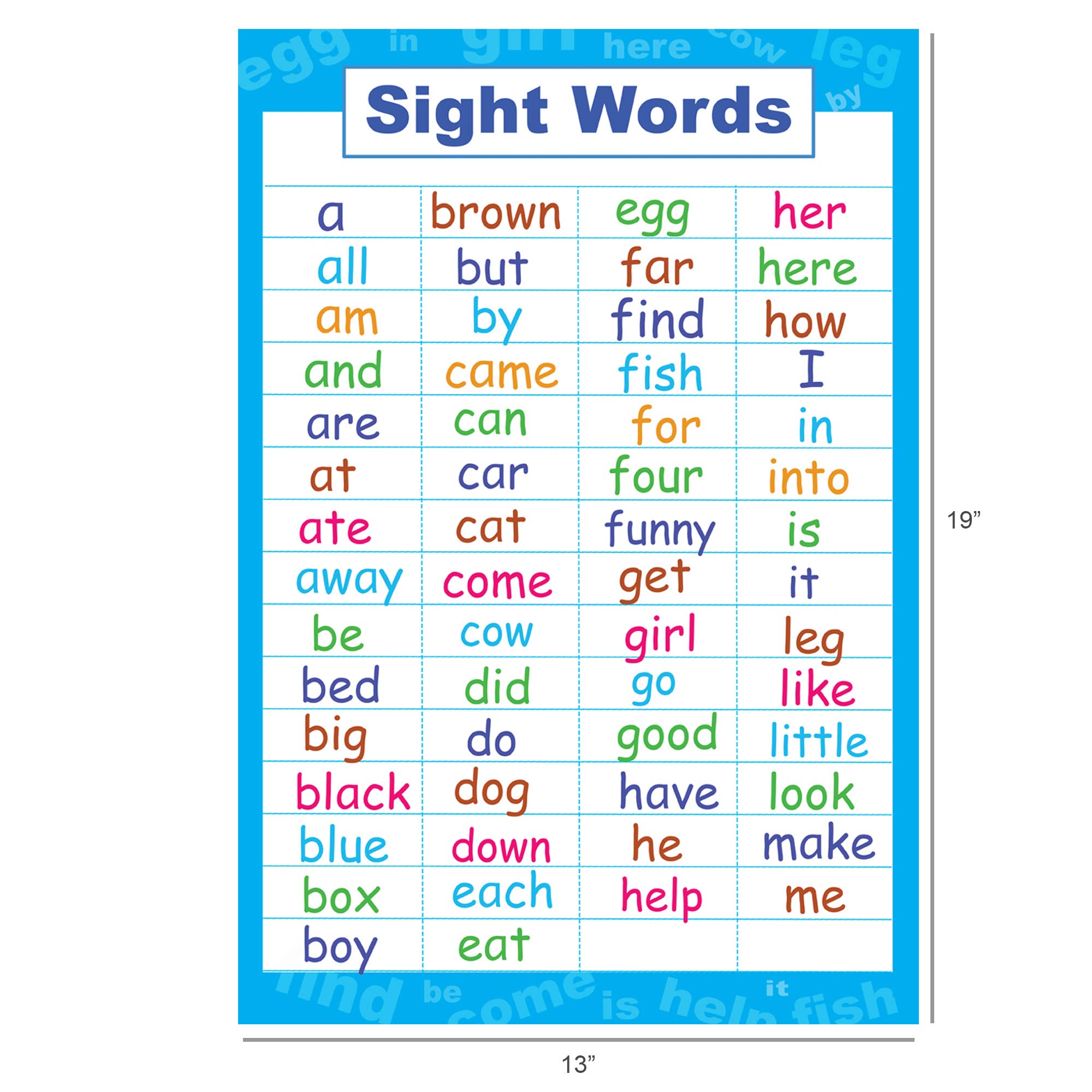 Sight Words Flash Cards And Poster Set Pre K And Kindergarten Basic sight-words-flash-cards-and-poster-set-pre-k-and-kindergarten-basic