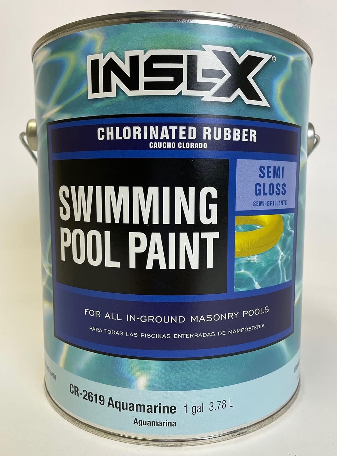 COMPLEMENTARY COATINGS CHL RB PL PT Aqua CR2619092-01 INSL-X Aquamarine ...