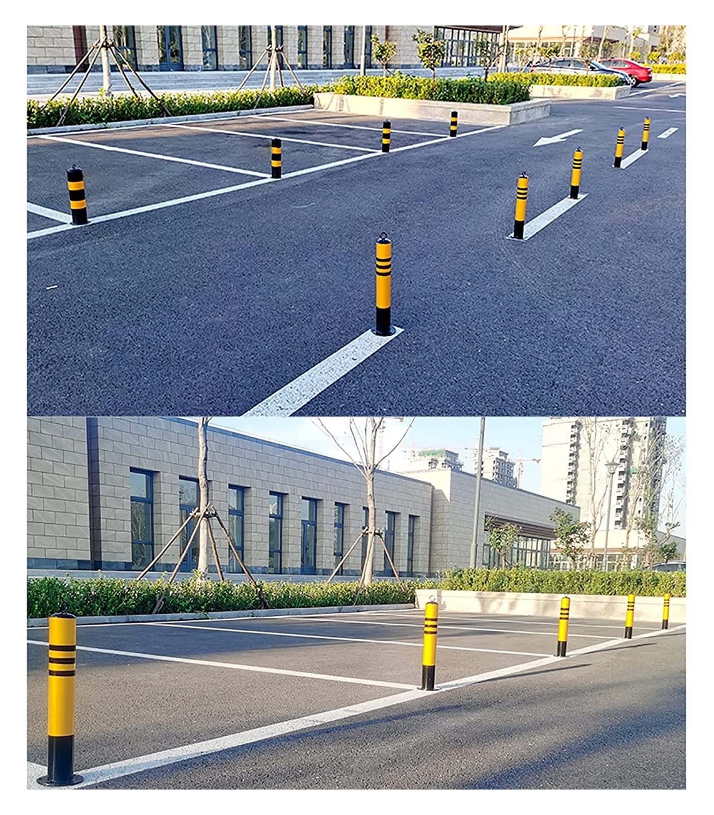 Driveway Post Color Safety Reflectors 3 Pack Traffic Delineator Post,