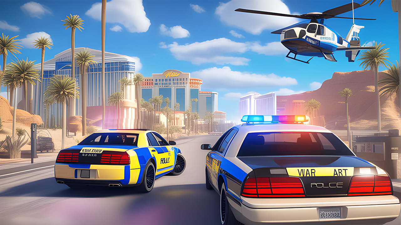 Vegas Criminal Mind City Gangster Car Simulator Escape Survival Game 3D ...