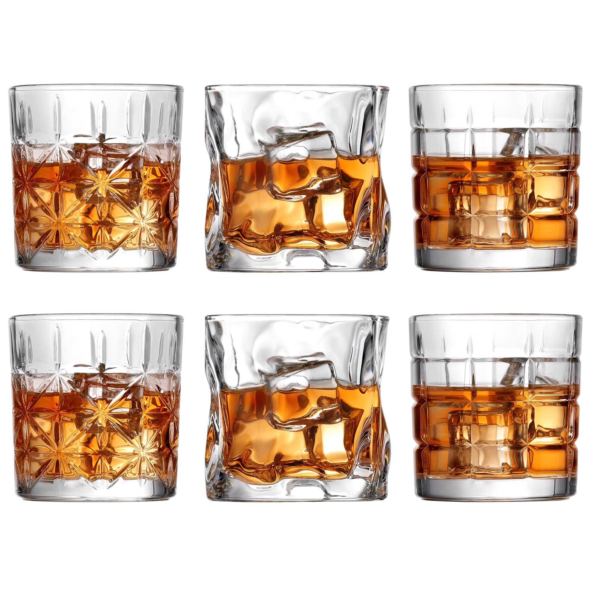 Snapklik.com : ELIXIR GLASSWARE Old Fashioned Whiskey Glasses Set ...