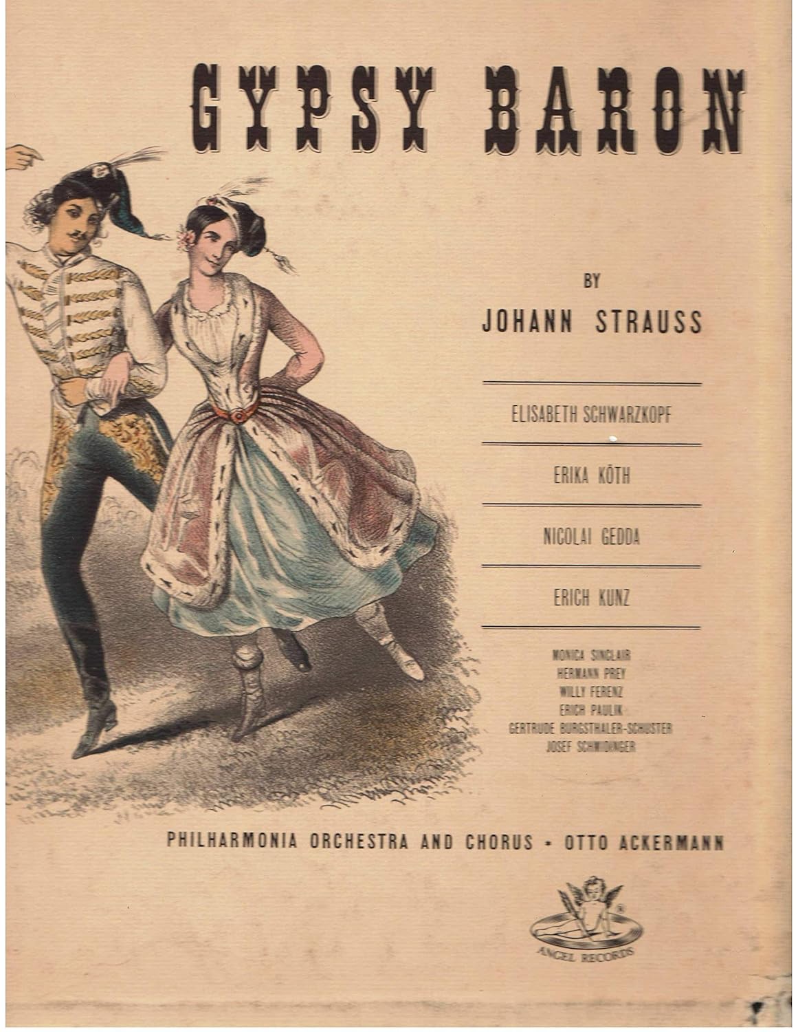 Johann Strauss - Johann Strauss: Gypsy Baron Opera in German - Amazon ...