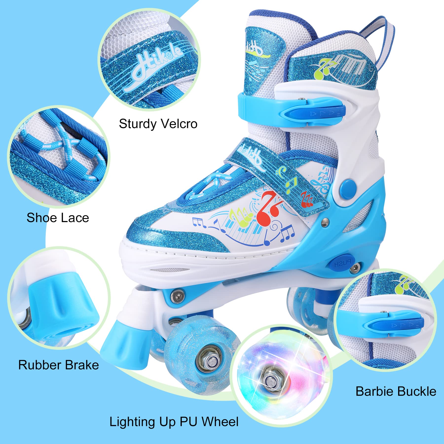 Snapklik.com : Adjustable Roller Skates For Girls And Boys Size ...