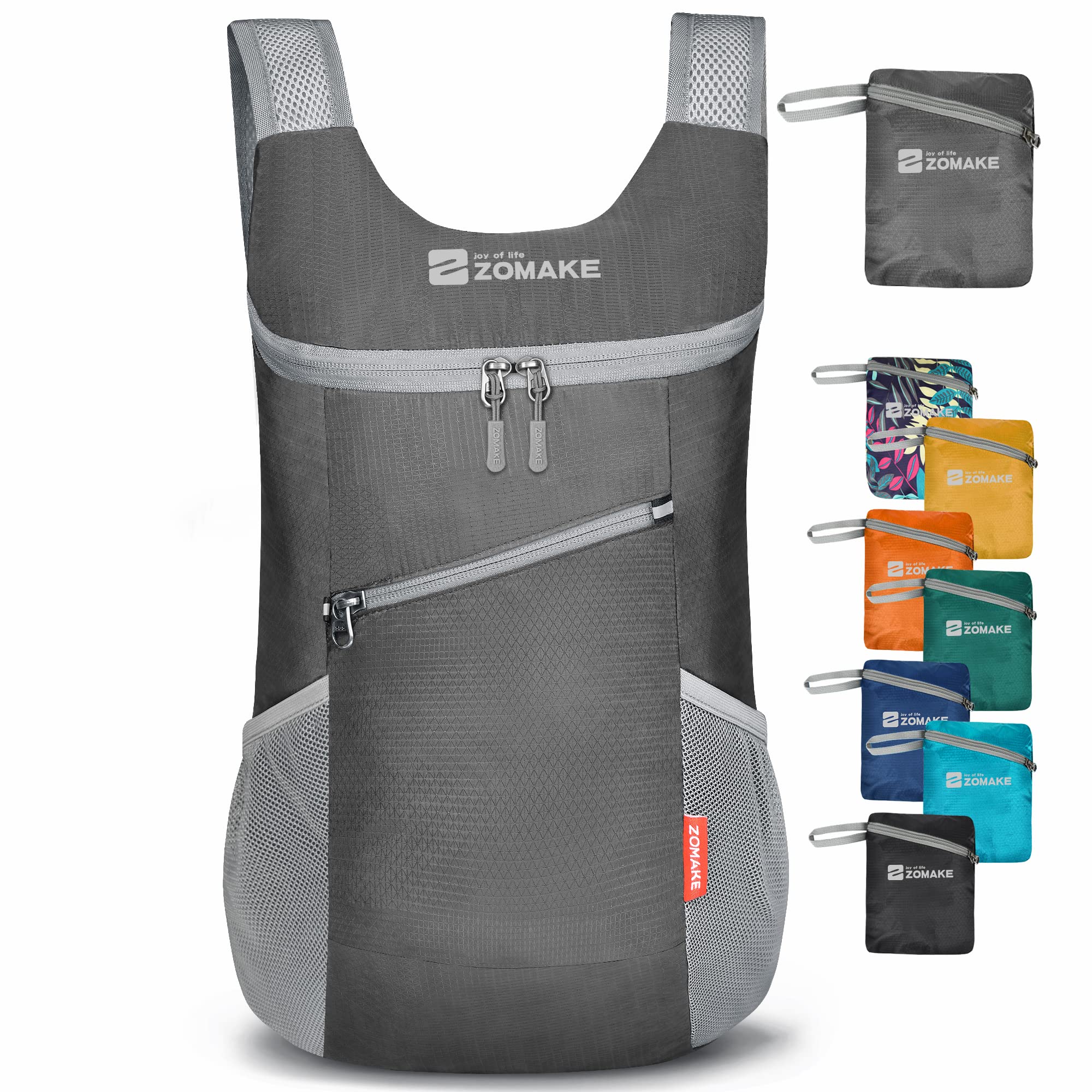 Amazon.com: ZOMAKE Lightweight Packable Backpack 14L - Foldable ...