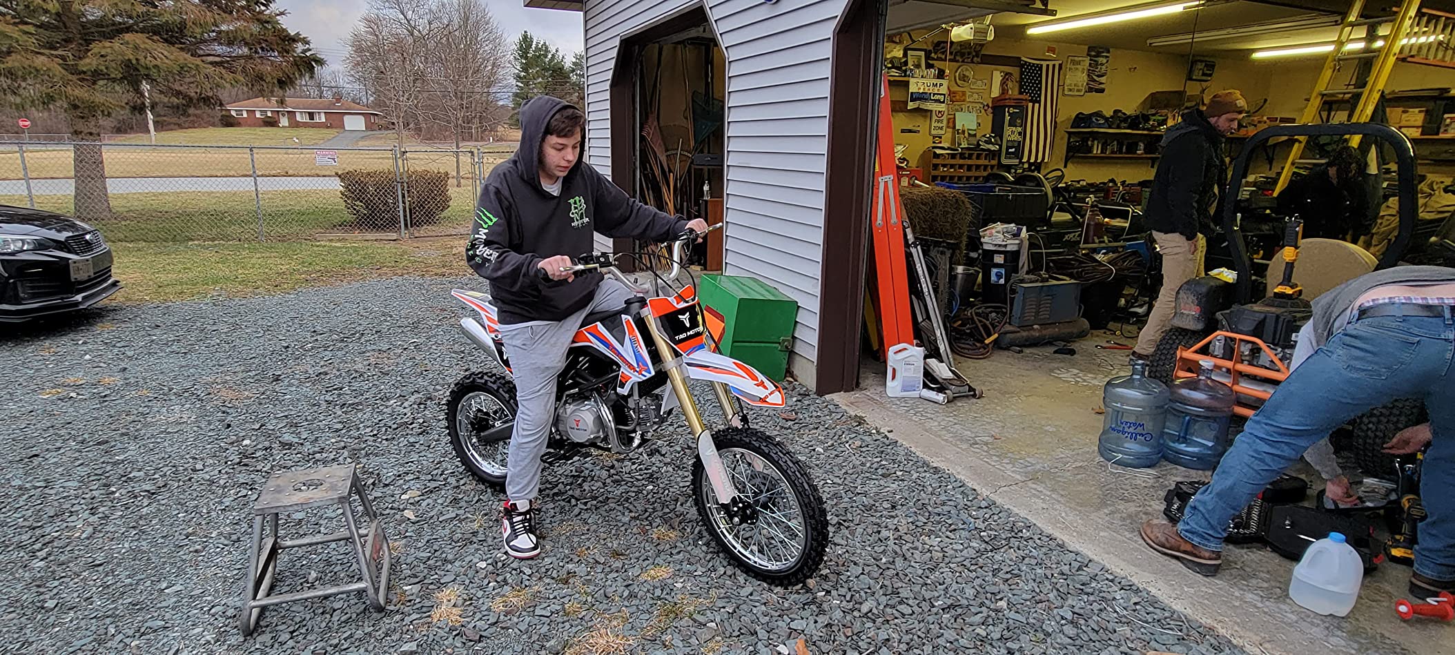 $40/mo - Finance X-PRO 140cc Adults Dirt Pit Bike Youth (Black) | Buy ...