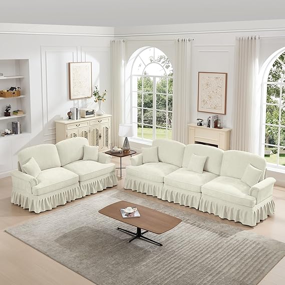Amazon.com: 107" Modular Sectional Sofa, 3 Seat Add 2 Seat Modern Cloud ...