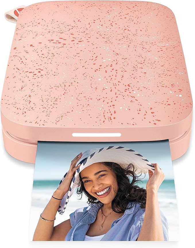 HP Sprocket Portable 2x3 Instant Photo Printer (Blush) Print Pictures ...