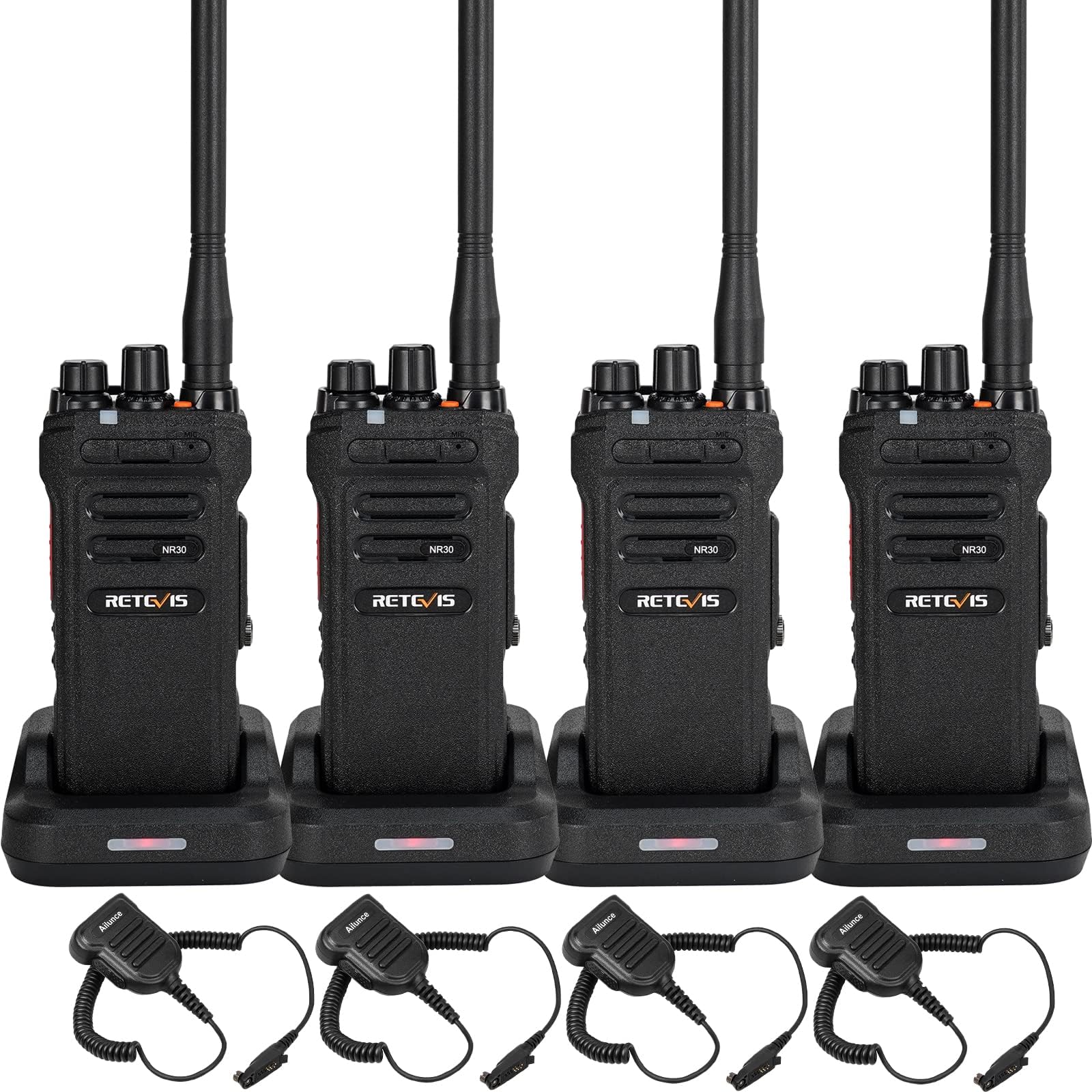 Amazon.com: Retevis NR30 2 Way Radio Long Range, Waterproof Walkie ...