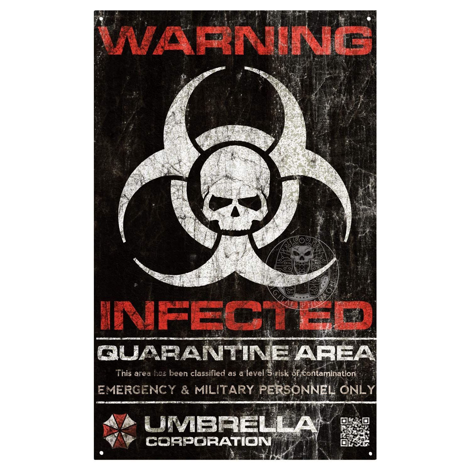 Umbrella Corporation Signage Umbrella Corporation Decoration Sticker