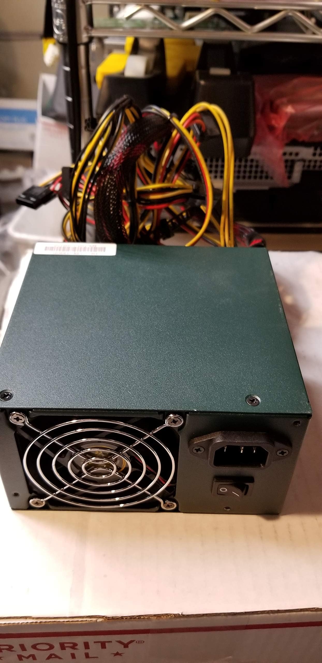 Amazon.com: Antec EA-380D Green ATX 12V v2.3 Active PFC SATA PCI ...