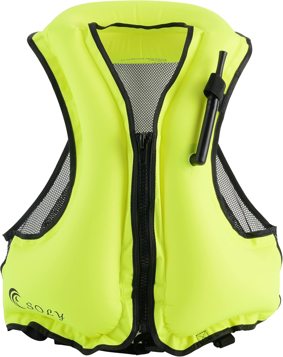 Amazon.com: SOLY Inflatable Snorkel Jackets , Buoyancy Aid Swim Diving ...