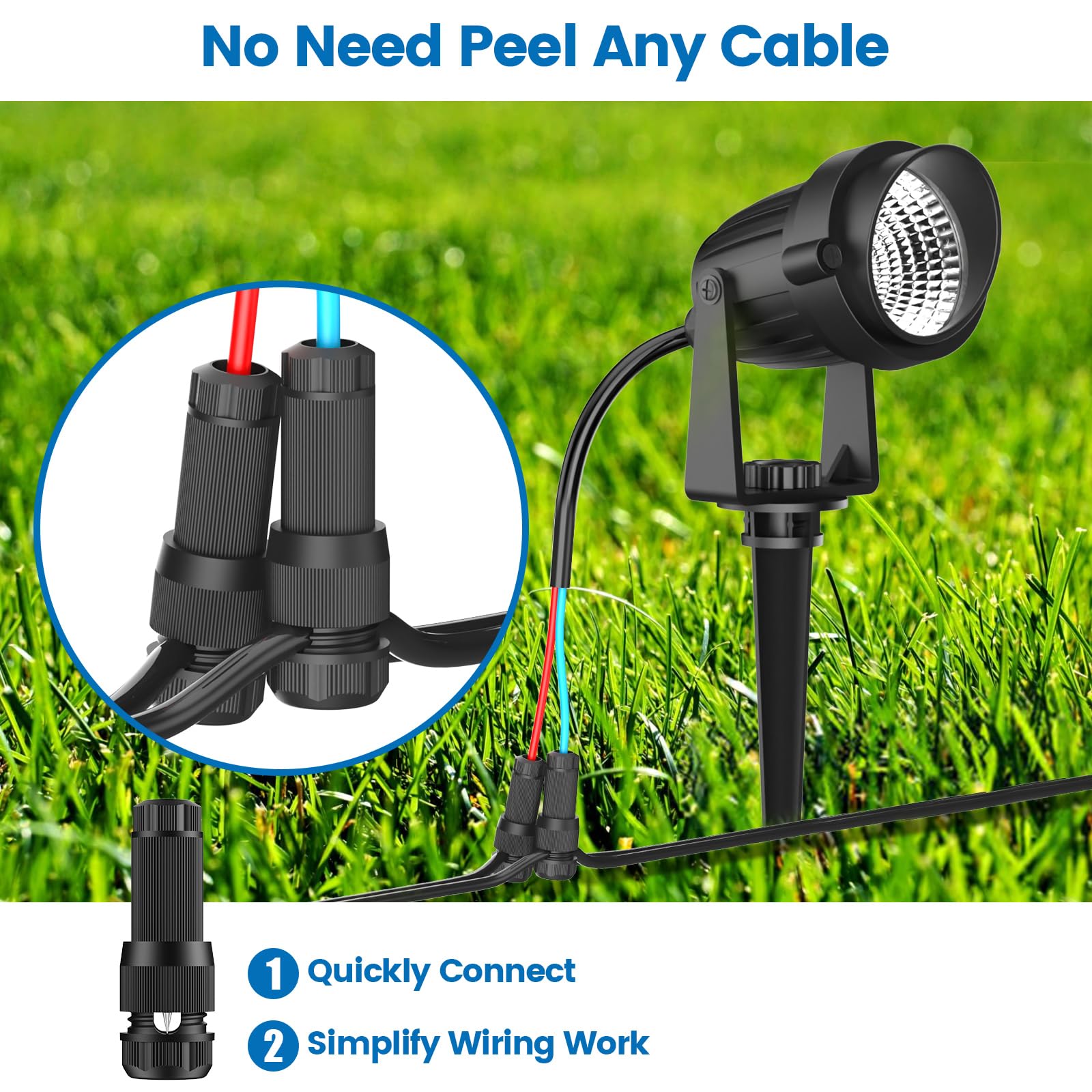 Outdoor Lighting Wire Connectors